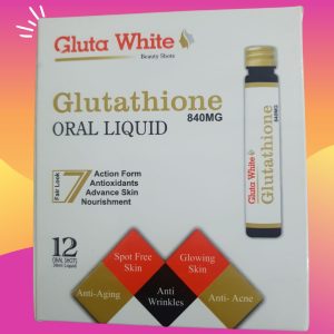 Gluta White Skin Whitening Oral Shots With Glutathione - Gluta One